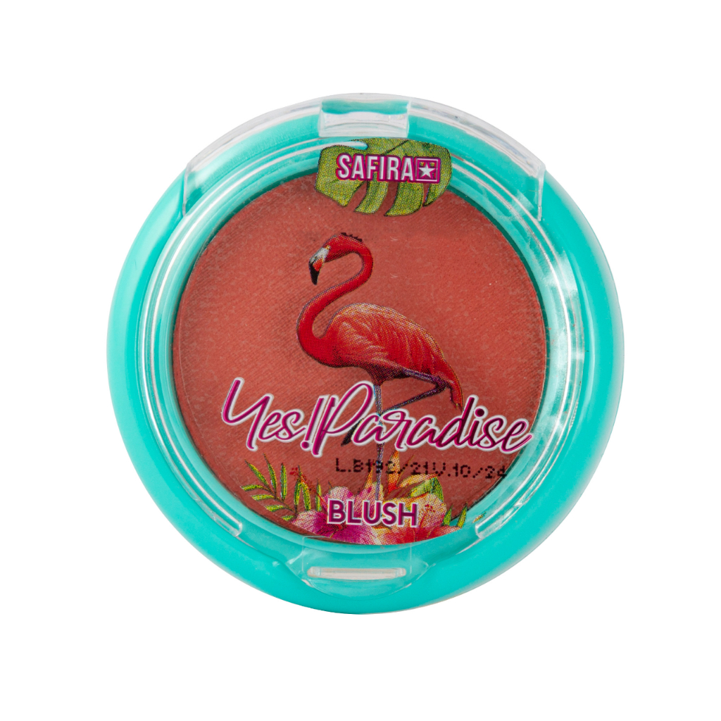 Blush Compacto Yes Paradise - Safira | Shopee Brasil