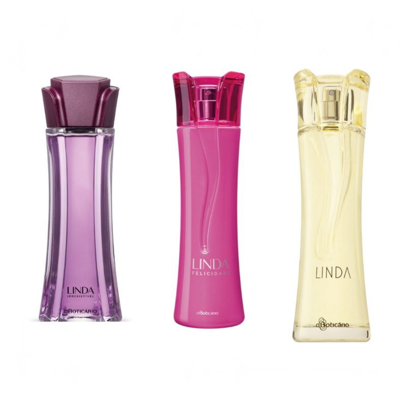 Perfume Feminino Linda O Boticário 100ml (escolha sua fragrância ...