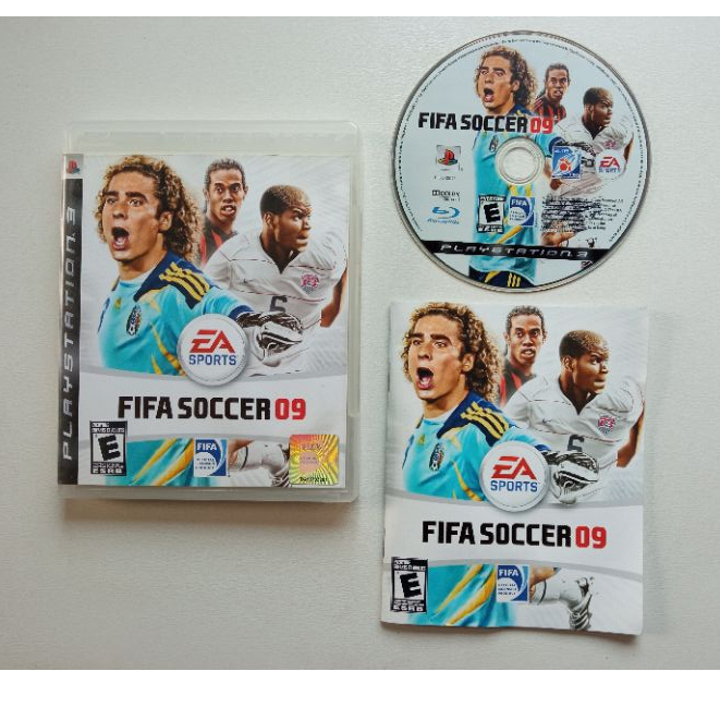 Jogo FIFA 09 ps3 Playstation 3 original mídia física usado jogo de ...