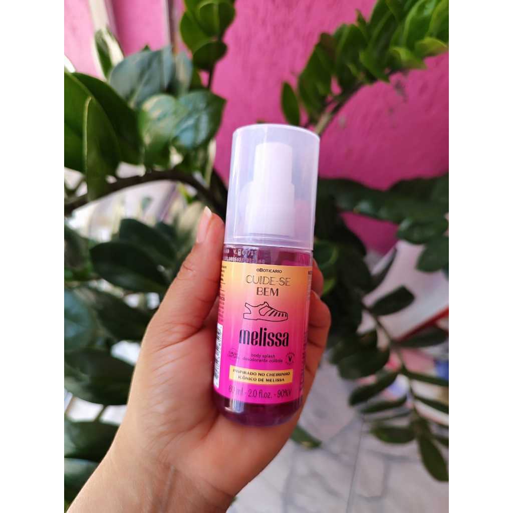 Body Splash Desodorante Colônia Cuide-se Bem Melissa | Shopee Brasil