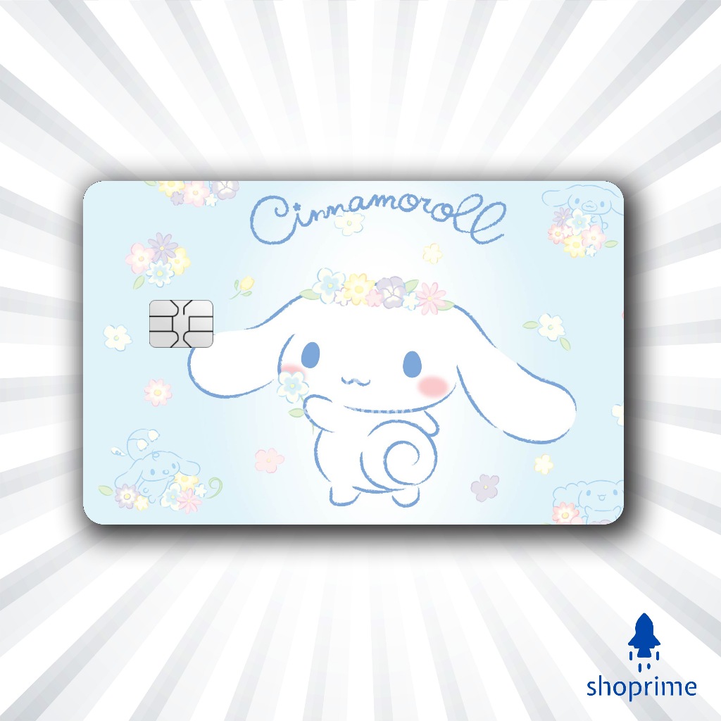 Adesivo Para Cartão De Crédito E Débito Cinnamoroll | Shopee Brasil