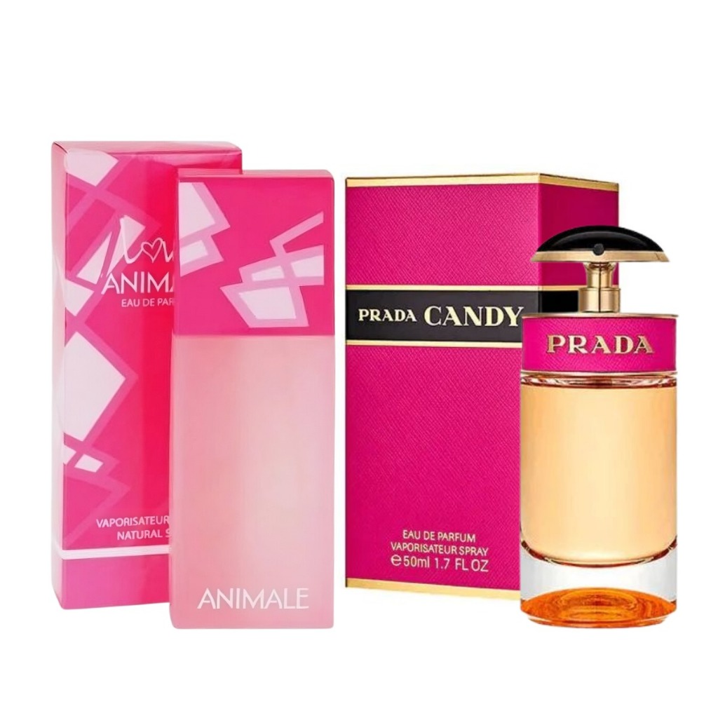 Kit 2 Perfumes Femininos Animale e Prada - 100ml | Shopee Brasil