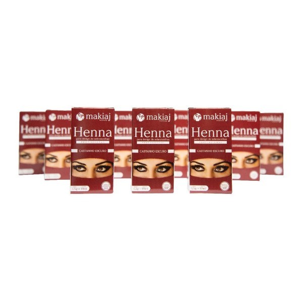 Henna Sobrancelhas Makiaj Alto Rendimento E Fixação Rena | Shopee Brasil