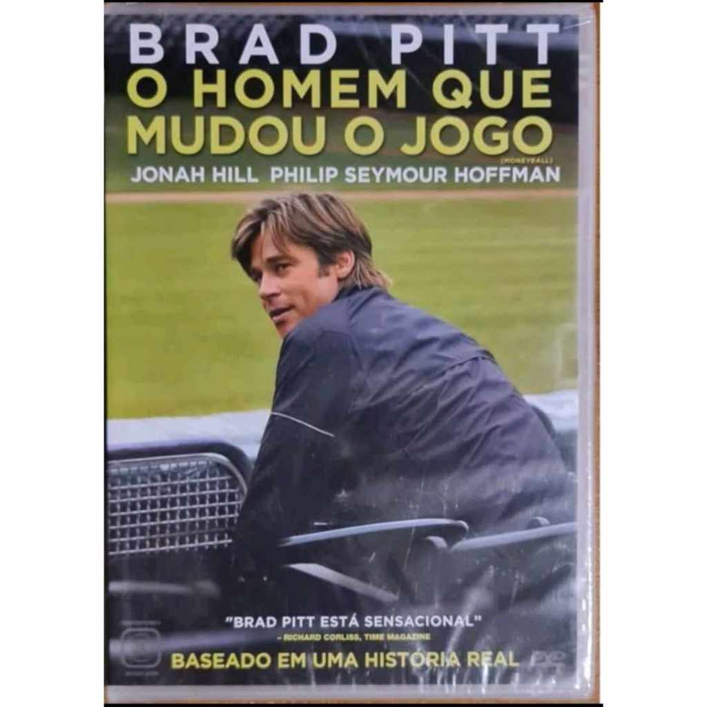 Dvd original do filme O Homem que Mudou o Jogo (Lacrado) | Shopee Brasil