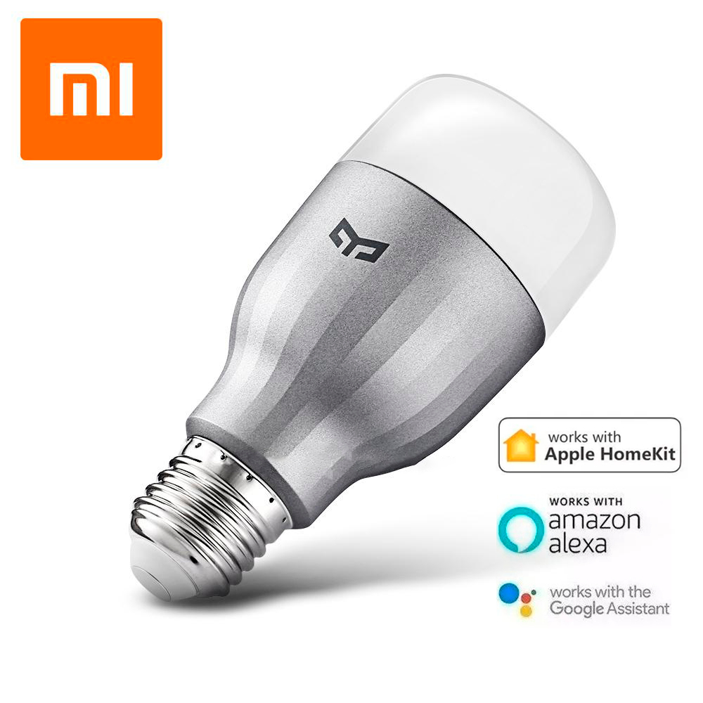 Lâmpada Xiaomi Mi LED Inteligente Smart Bulb Color RGB | Shopee Brasil
