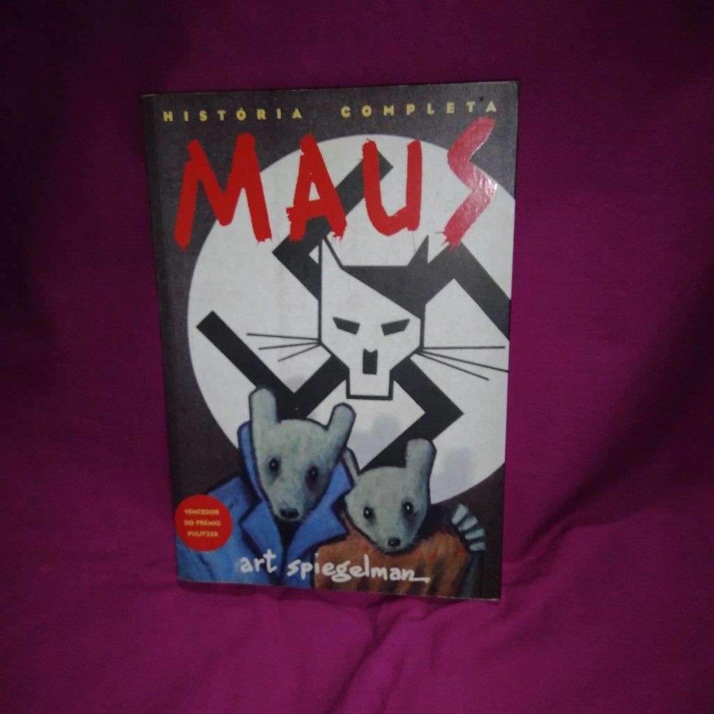 Livro Maus - Art Spiegelman (HQ - a história de um sobrevivente ...