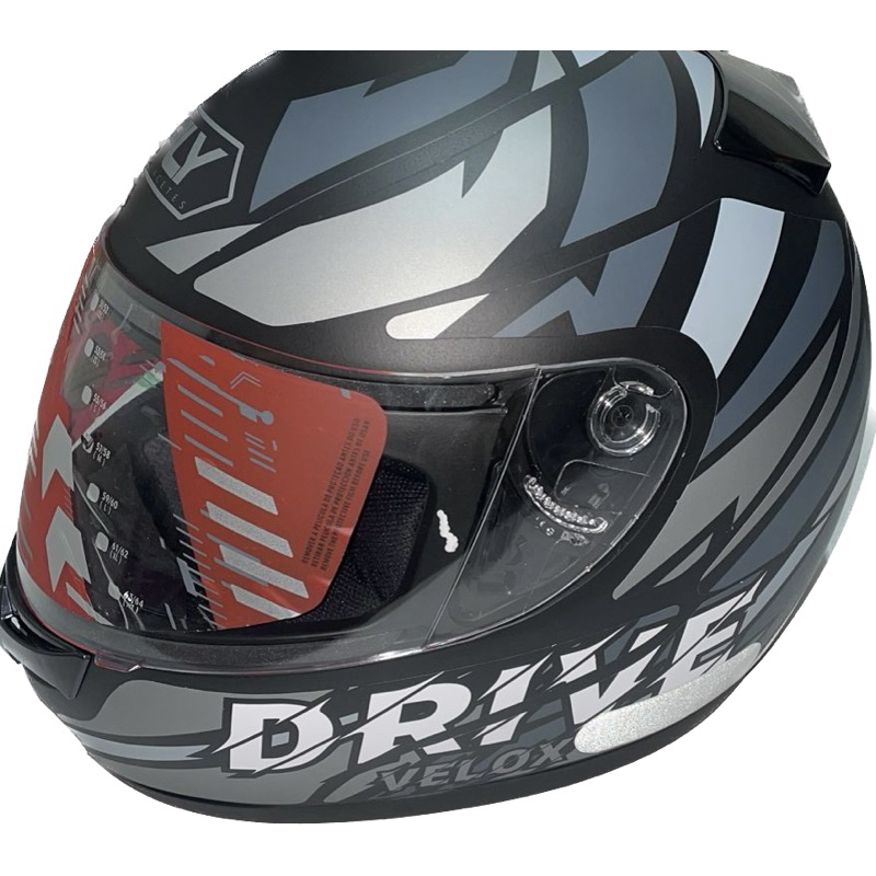 Capacete Fly HG Velox Preto/Grafite | Shopee Brasil