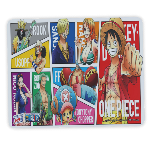 Mouse pad personalizado gamer One Piece Luffy Zoro Sanji Nami Usopp ...