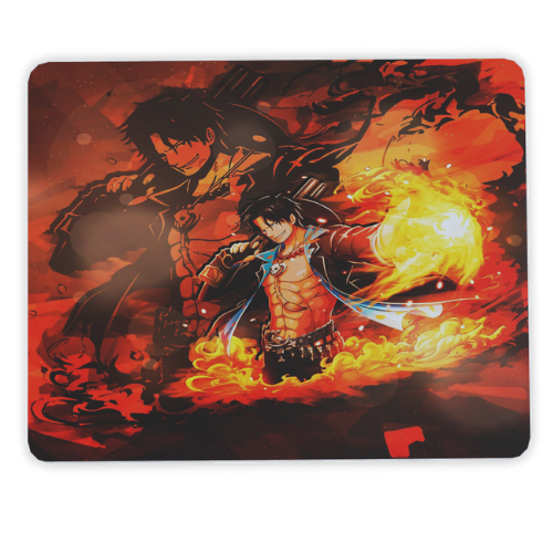 Mouse pad personalizado gamer - One Piece Ace | Shopee Brasil