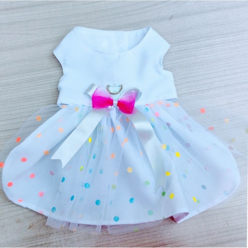 Vestido Pet fantasia cachorro carnaval palhacinha roupa de cachorro e ...