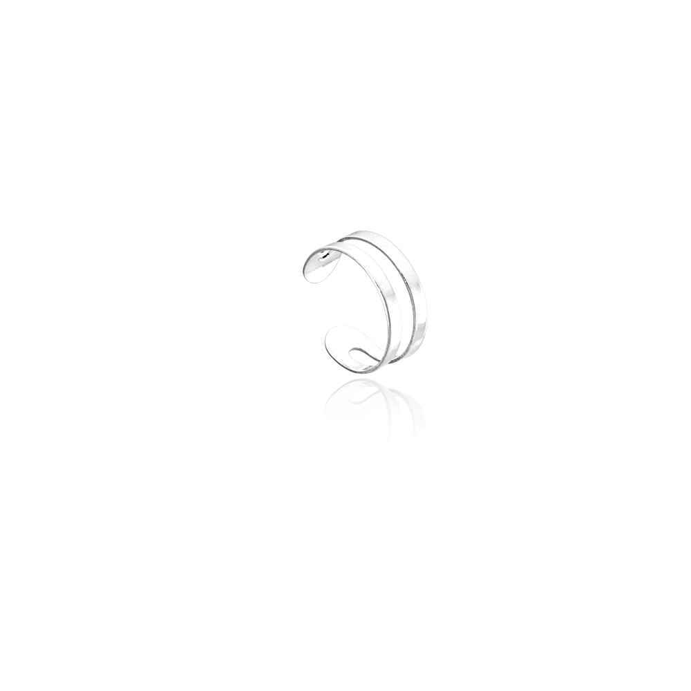 Piercing em Prata 925 Vazado | Altura 3 mm x Largura 3 mm | Shopee Brasil