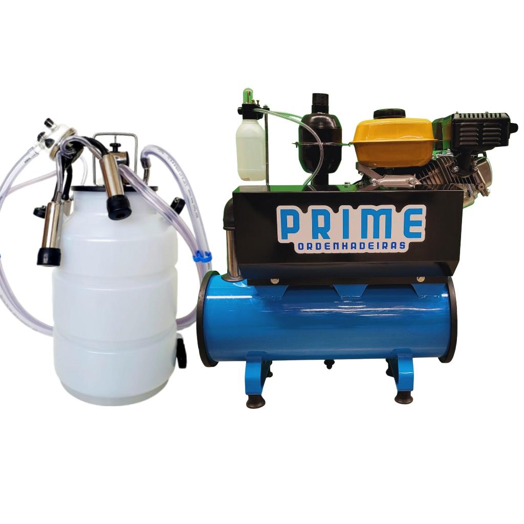 Ordenhadeira balde ao pé com motor a gasolina BV 450 e Motor 2cv | Shopee Brasil