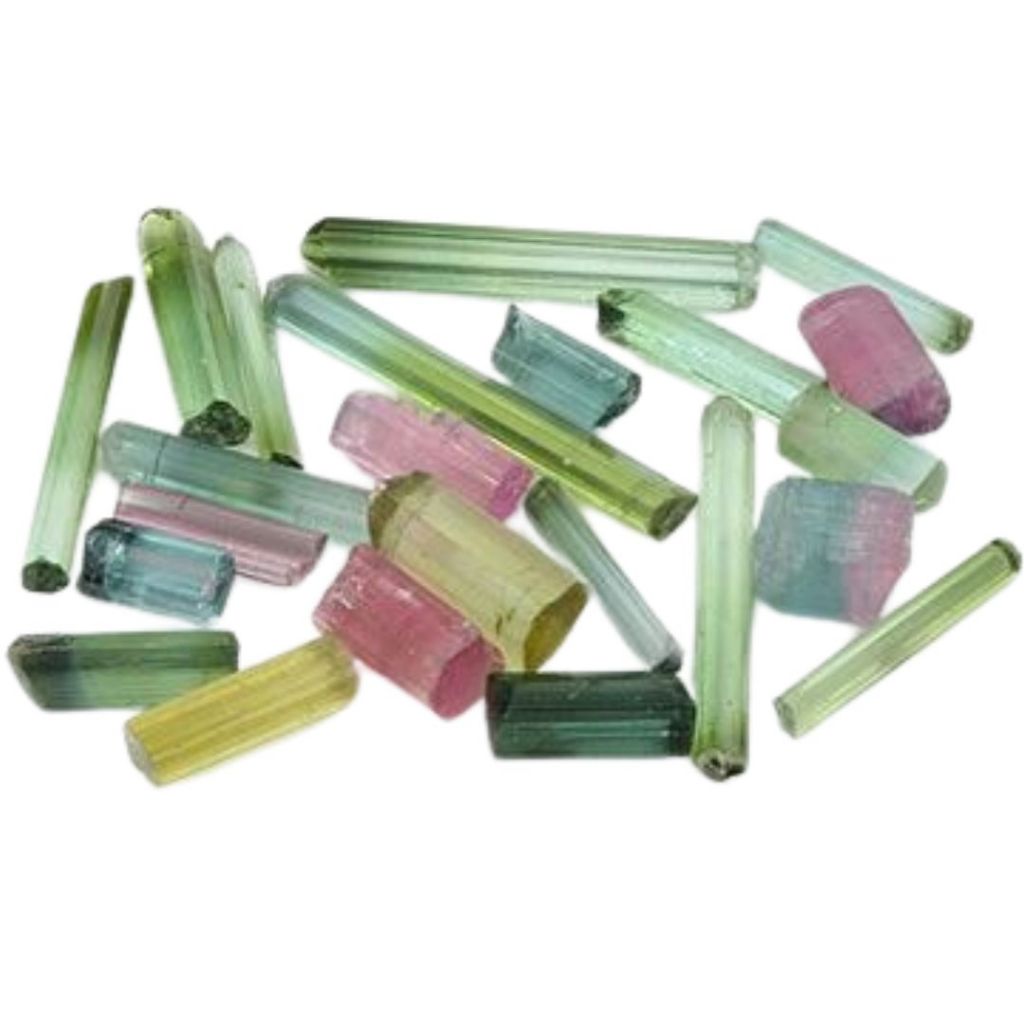 Turmalina Melancia Facetada - Bruta | Shopee Brasil