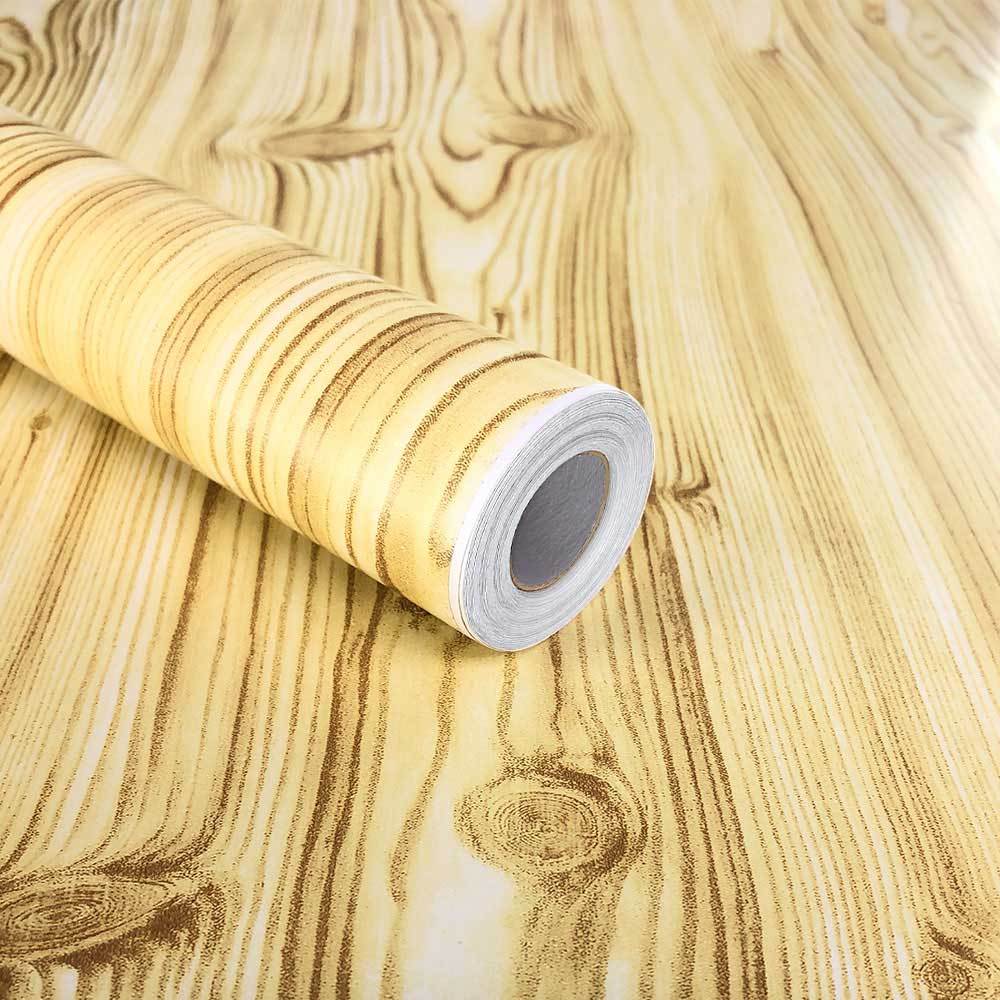 Revestimento Auto Adesivo p Decorativo Lavavel Moveis Pinus | Shopee Brasil