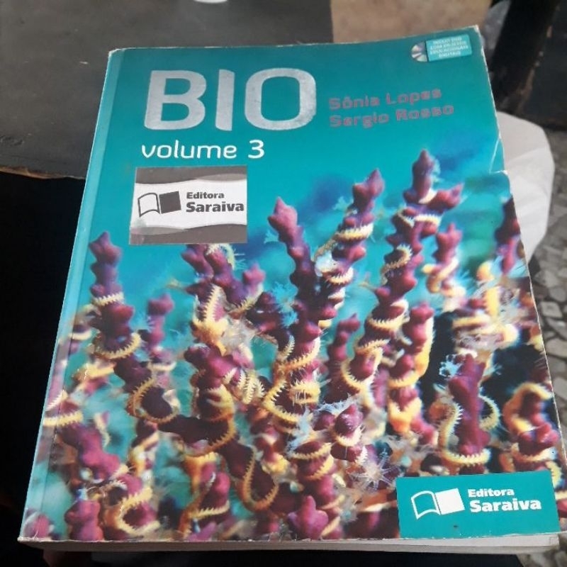 Biologia vol.3 (Sônia Lopes) Livro do professor | Shopee Brasil