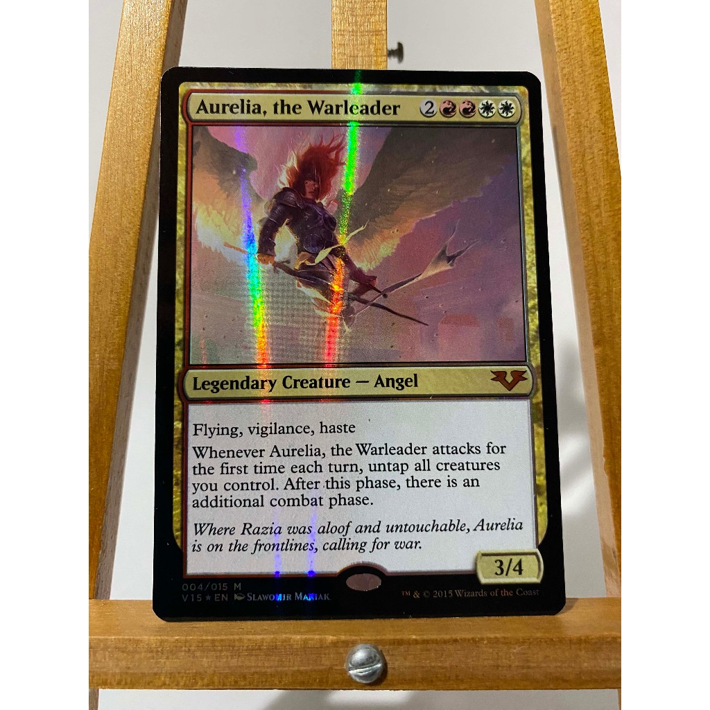 Magic The Gathering - Aurélia, Líder de Guerra FOIL - Edição: From the ...