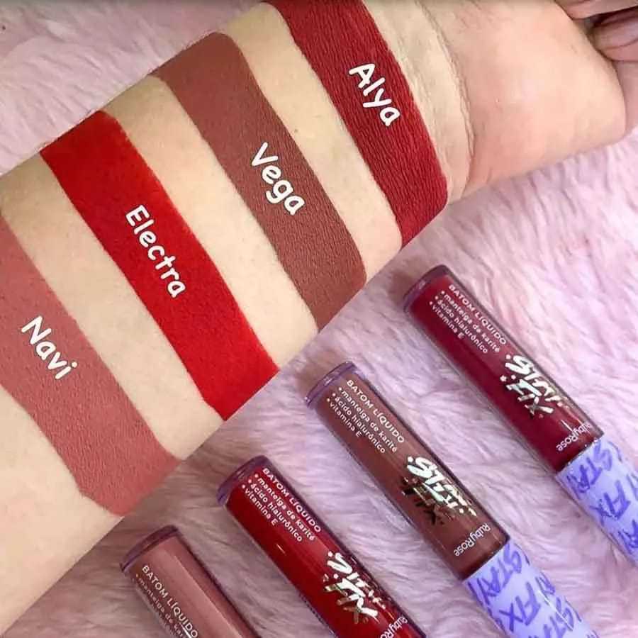 Batom Líquido Ruby Rose Stay Fix | Shopee Brasil
