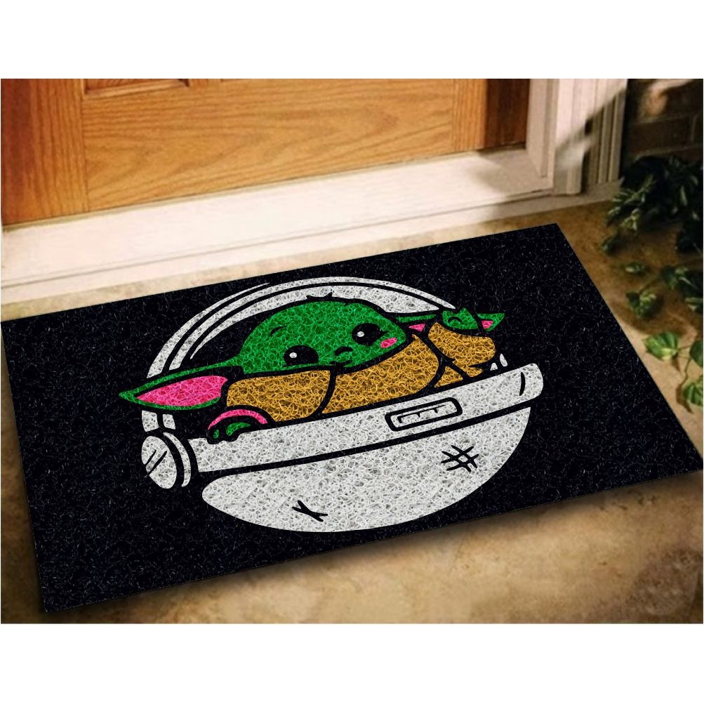 Tapete Capacho Personalizado Mestre Yoda Star Wars The Mandalorian ...