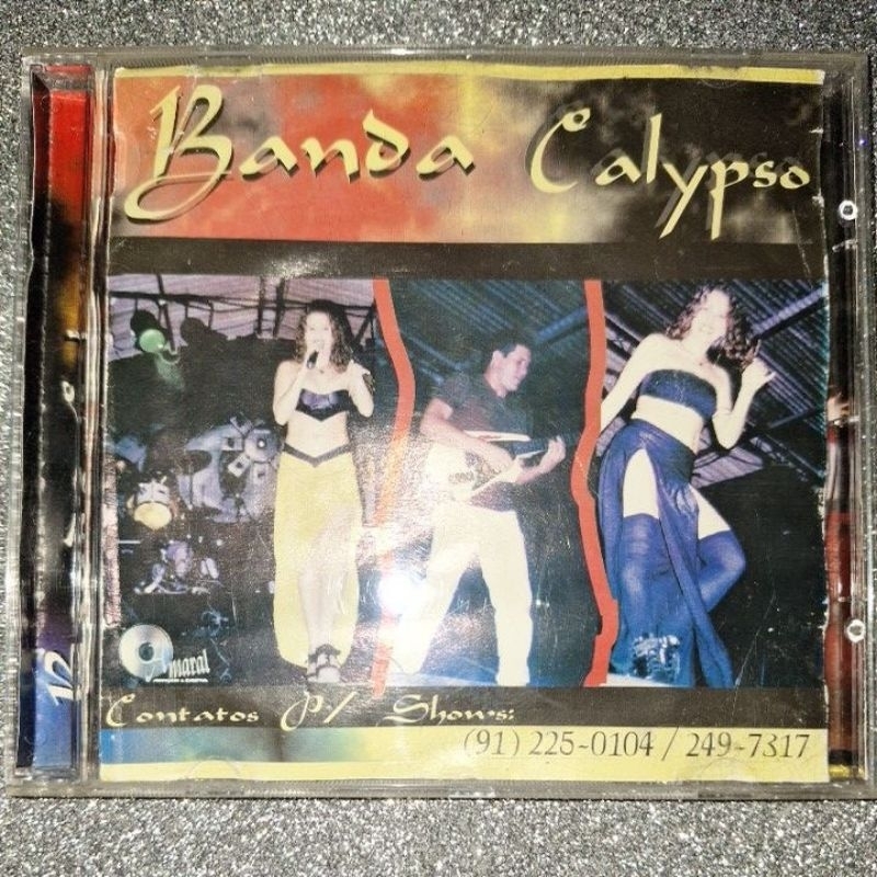 CD - BANDA CALYPSO - VOLUME 1 - 12 FAIXAS | Shopee Brasil