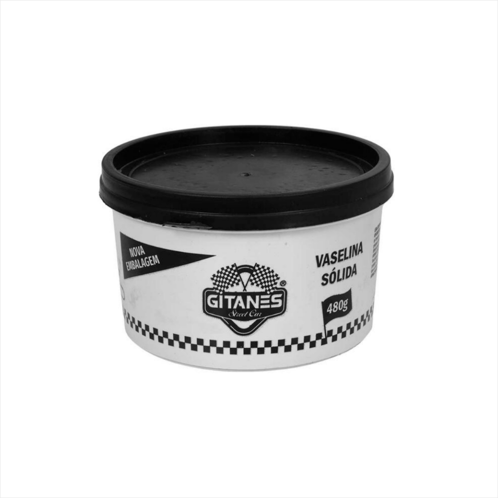 Vaselina Sólida Gitanes 500g - Pote Uso Industrial e Automotivo Em ...