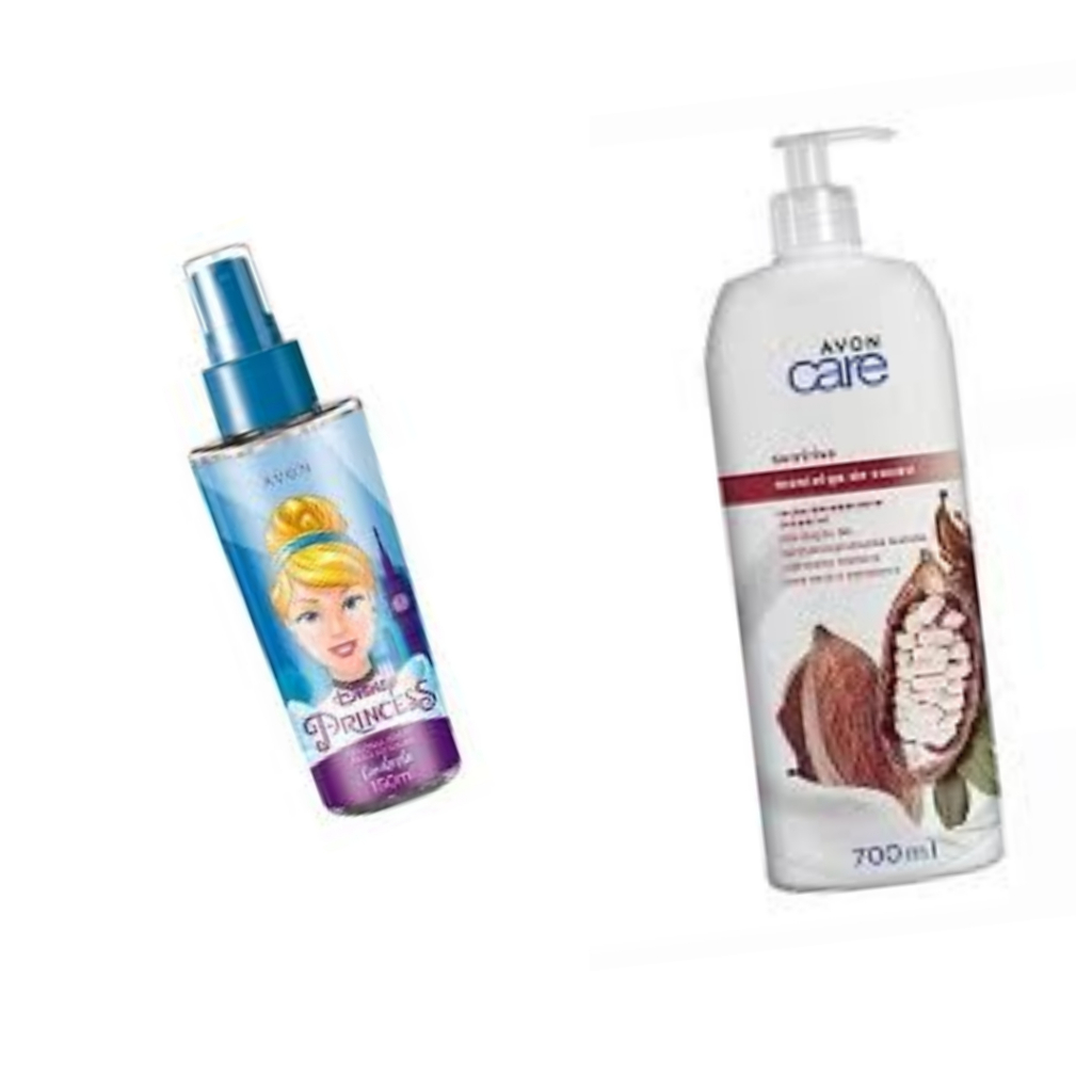 Kit Colônia Infantil Avon Disney Princess Princesa Cinderela 150ml ...