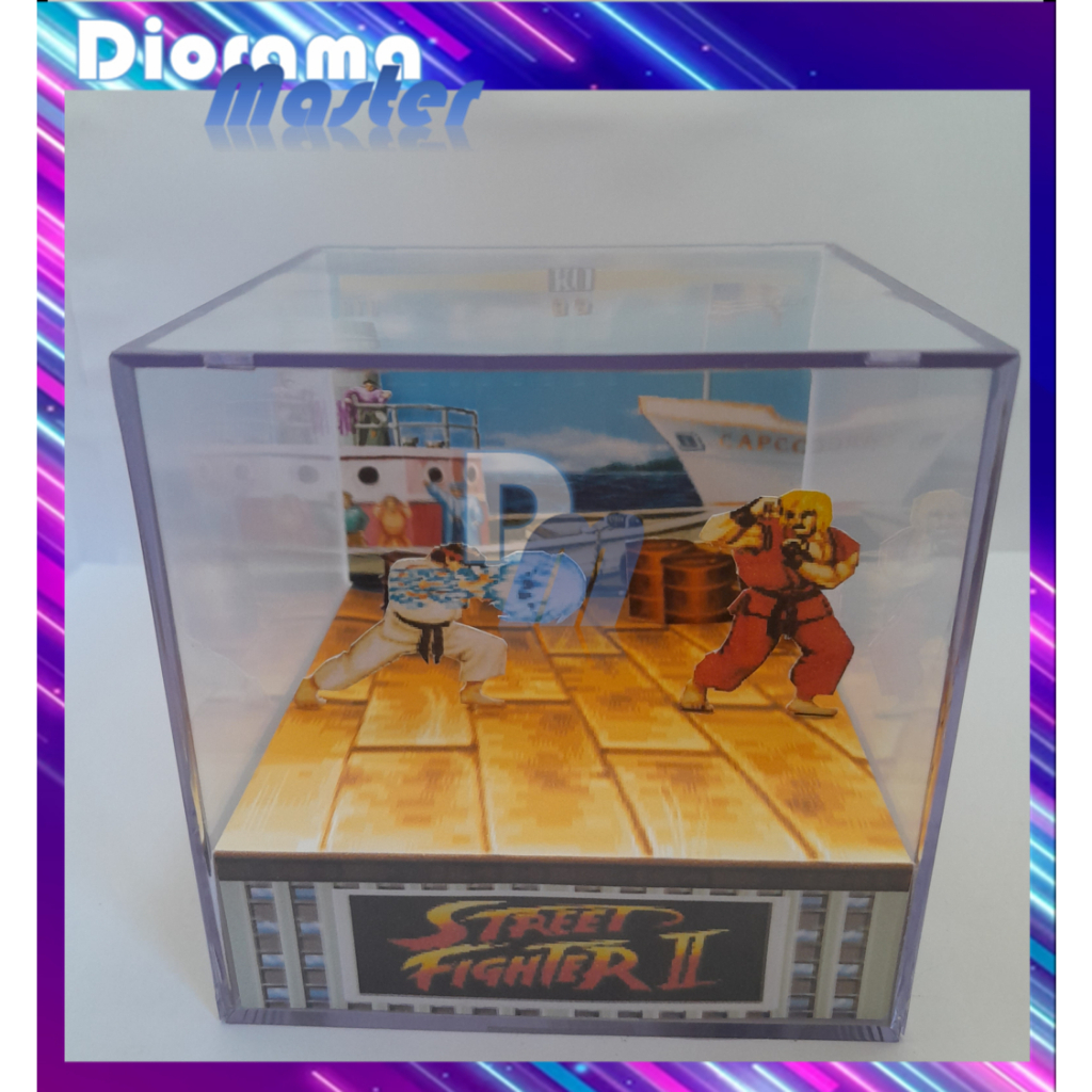 Diorama LED Street Fighter Snes | Shopee Brasil