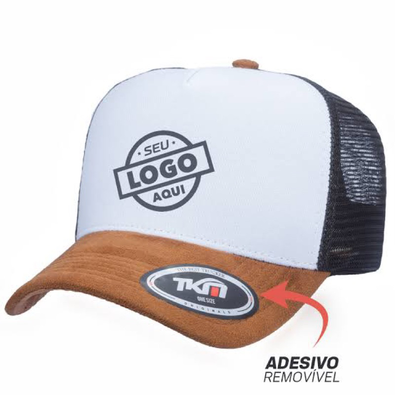 Boné Personalizado com Seu Logo Bordado | Shopee Brasil