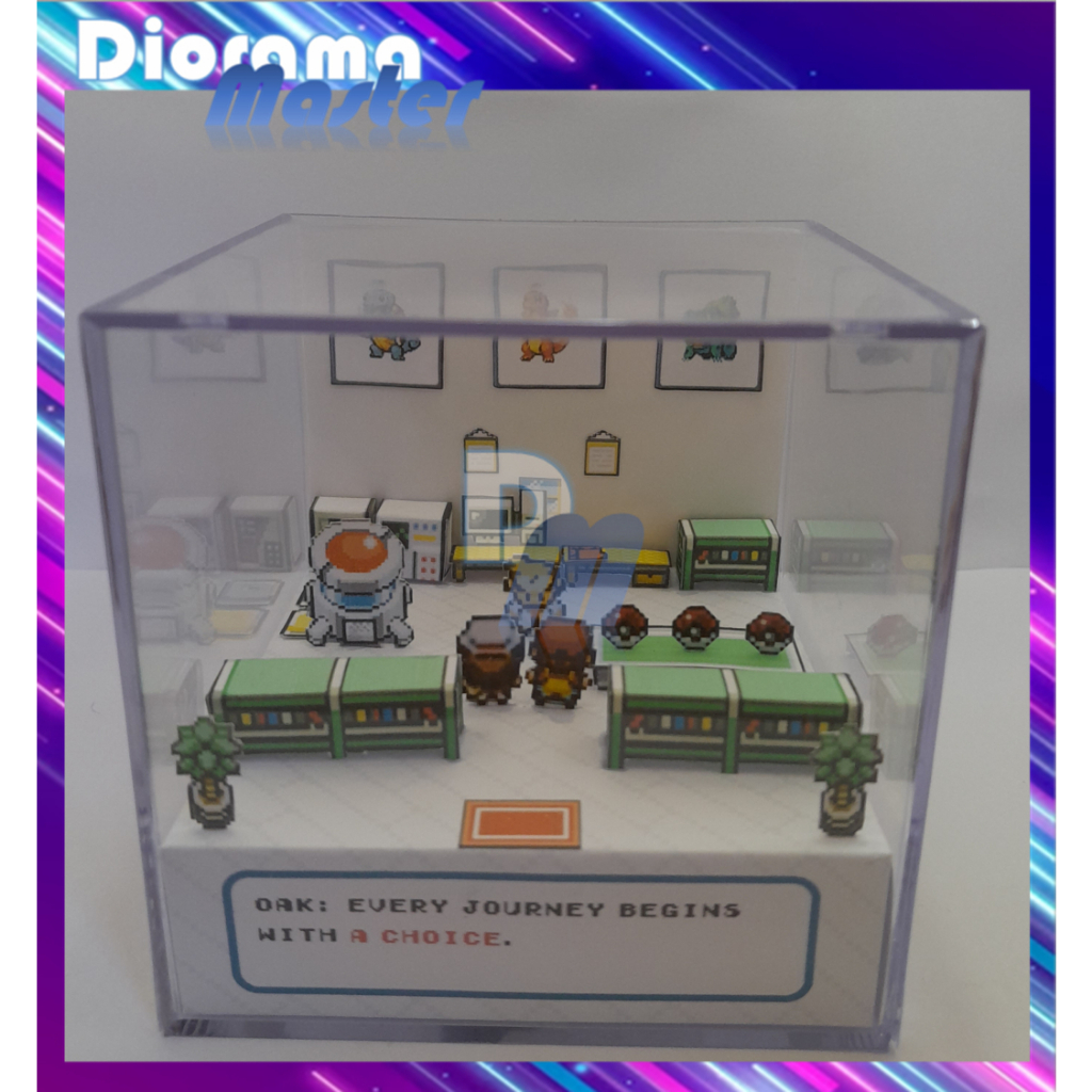 Diorama LED Pokémon red Gameboy | Shopee Brasil