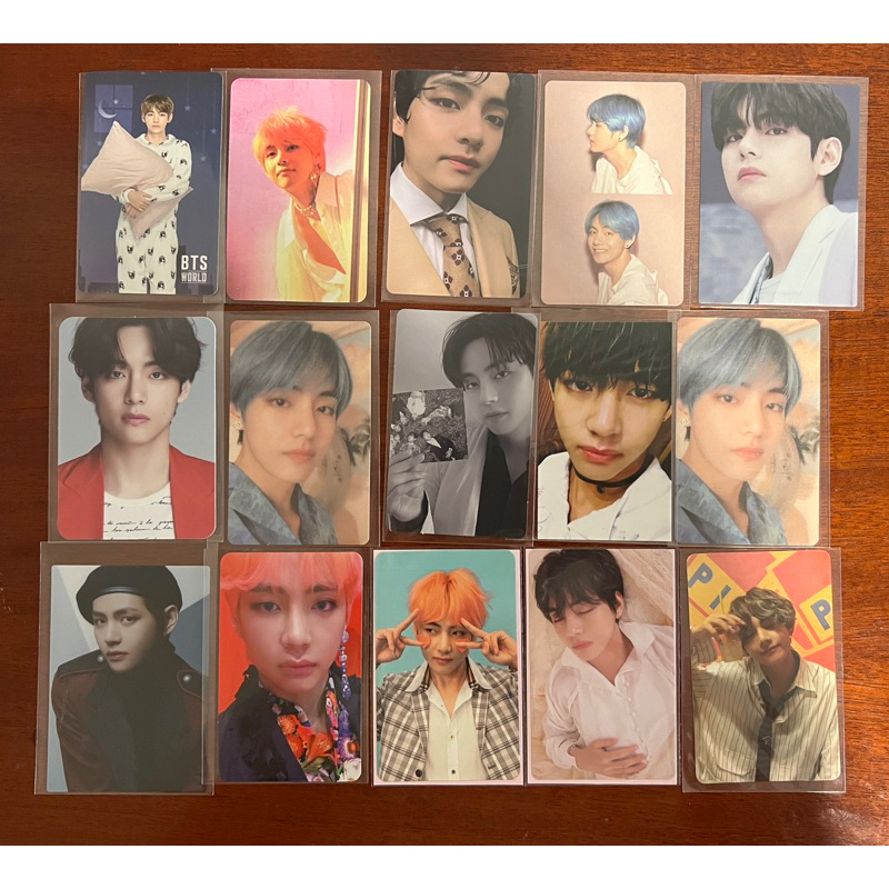 Photocards BTS V/Kim Taehyung | Shopee Brasil