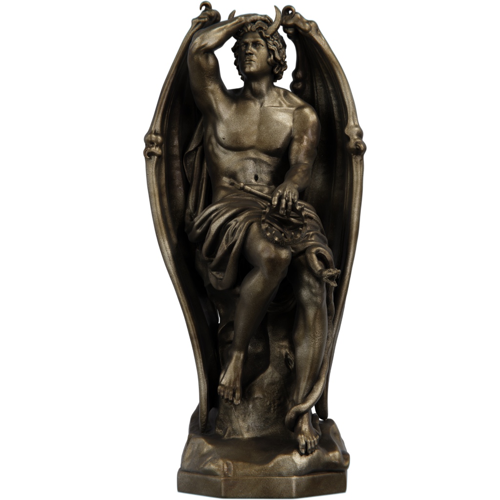 Estátua Lúcifer Vencedor - Invicto Portador Da Luz Imagem | Shopee Brasil