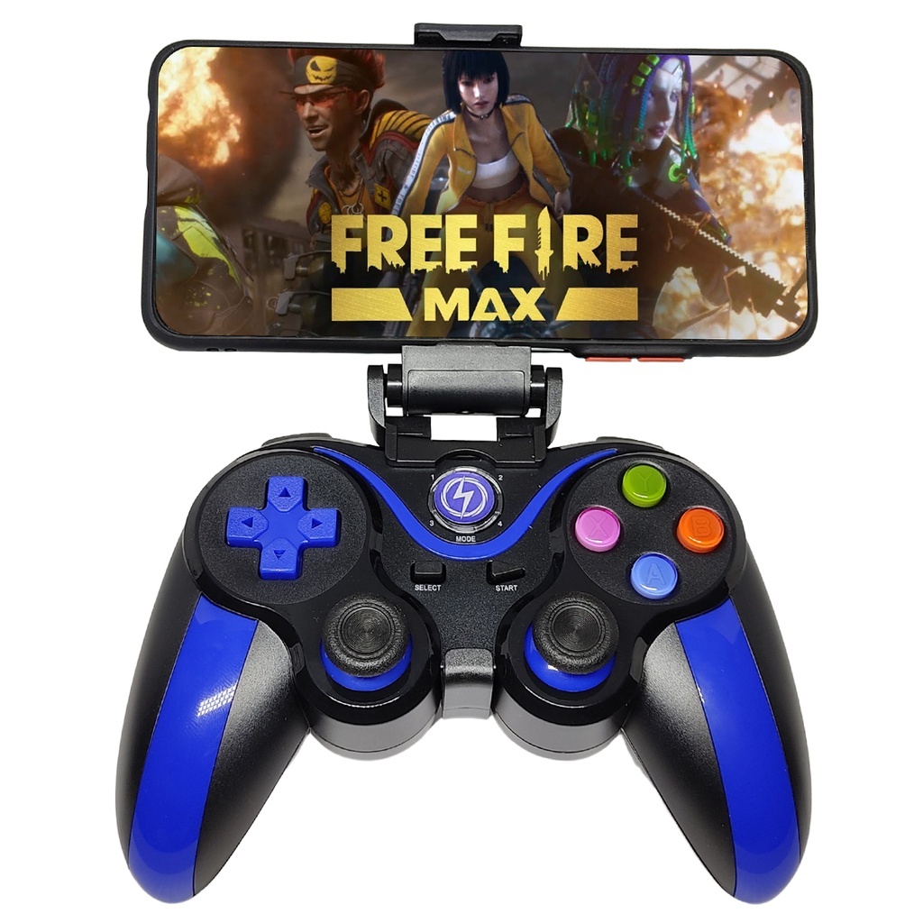 Controle Para Jogar Free Fire Bluetooth Sem Fio Android Ios | Shopee Brasil