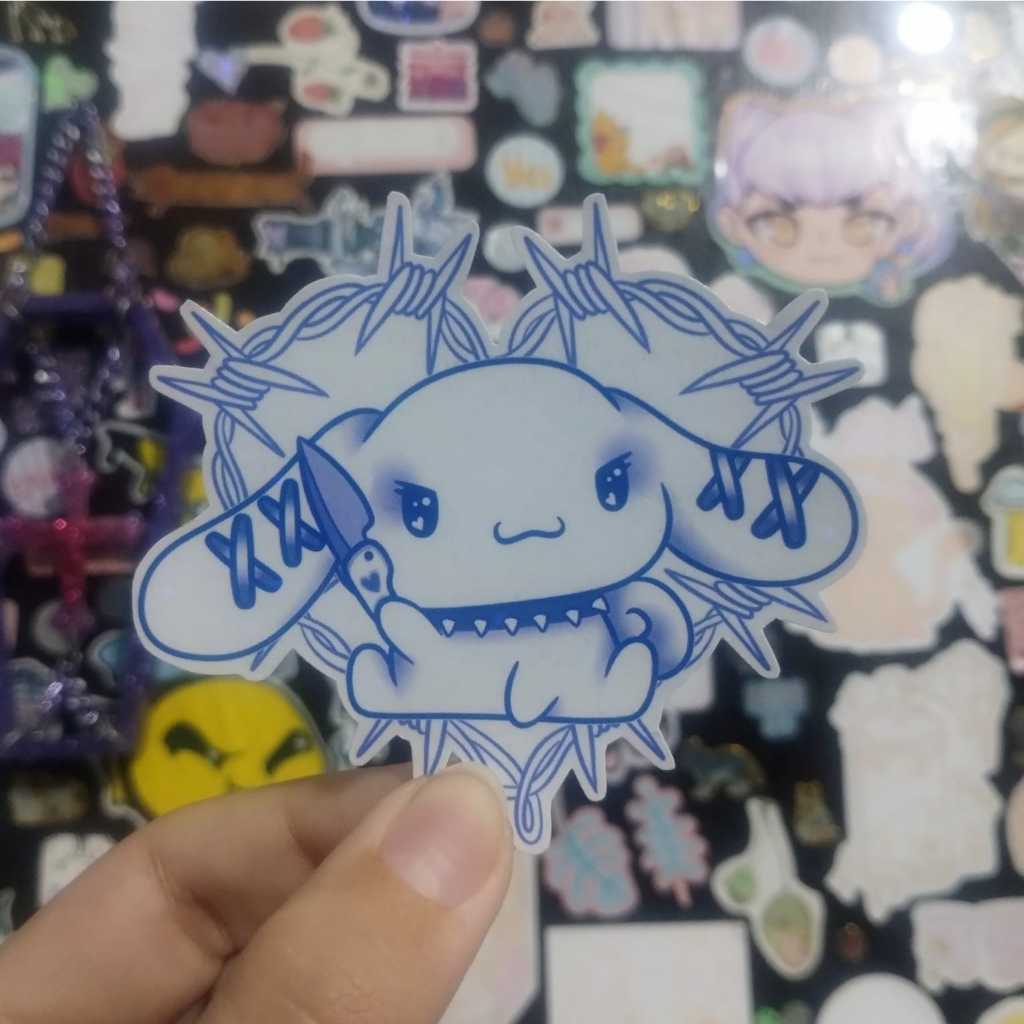 Adesivo Cinnamonroll punk aesthetic cinna sanrio core sticker kawaii ...