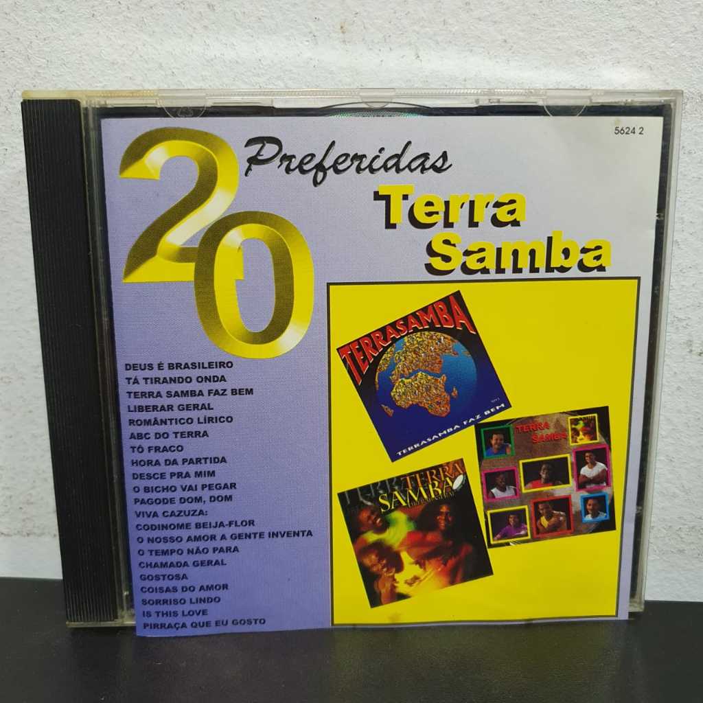 CD Terra Samba - 20 Preferidas - Original | Shopee Brasil