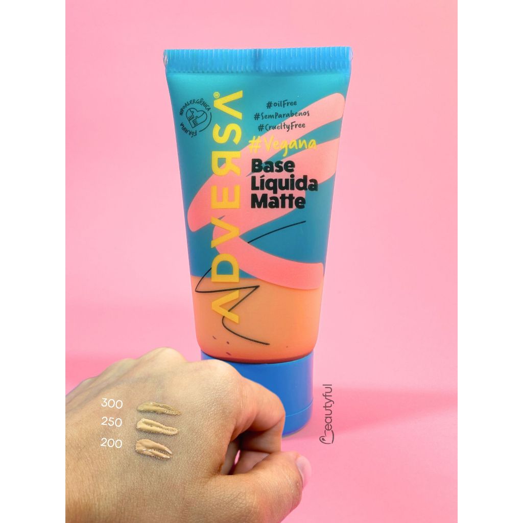 Base Líquida Matte Vegana Adversa | Shopee Brasil