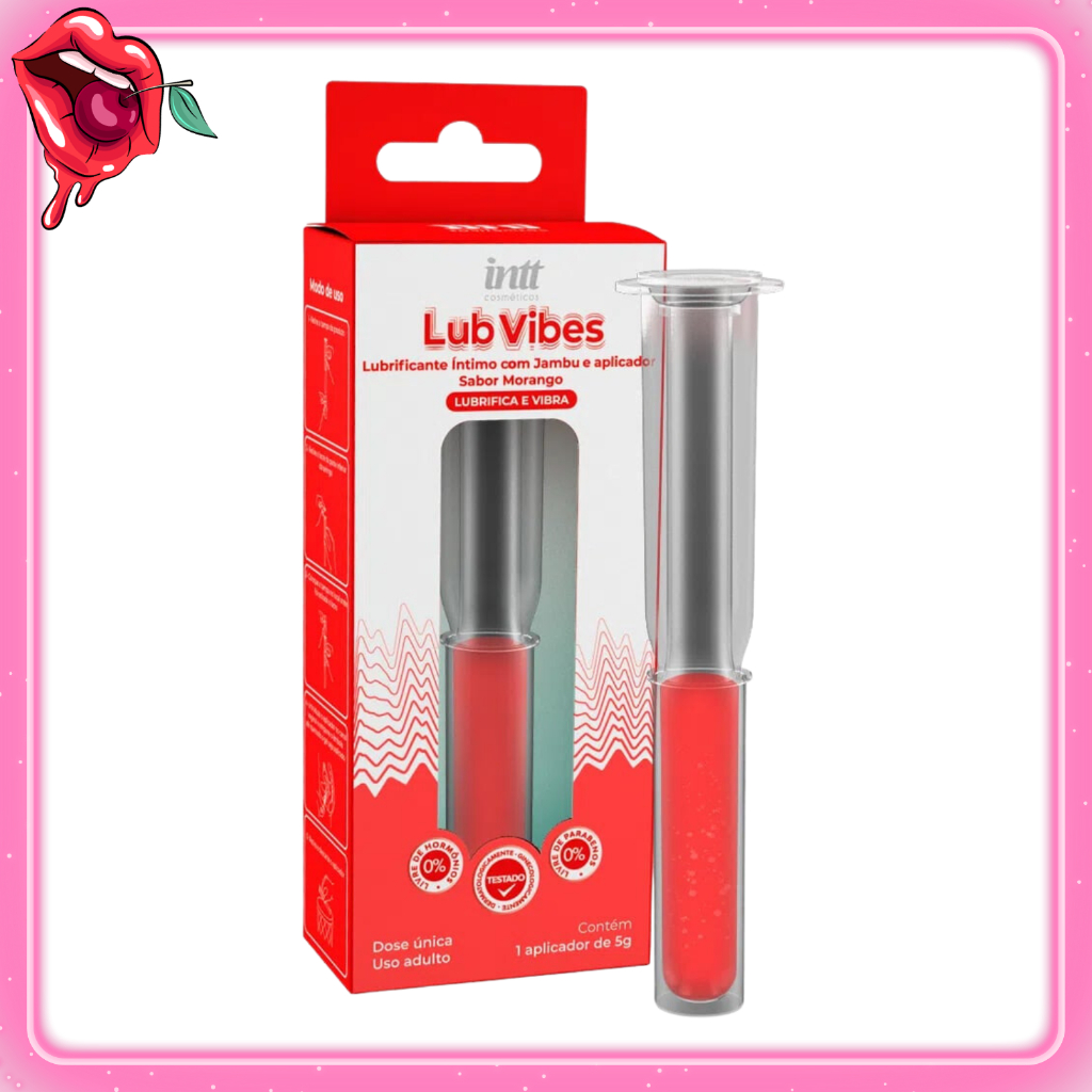 Lub Vibes Lubrificante Íntimo com Jambu e Aplicador 5G | Shopee Brasil