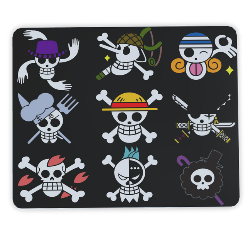 Mouse pad personalizado gamer - One Piece Luffy Zoro Sanji Nico Robin ...