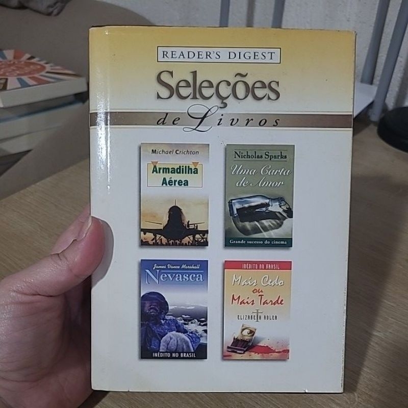 Livro Coletânea - Seleções de Livros Reader's Digest | Shopee Brasil