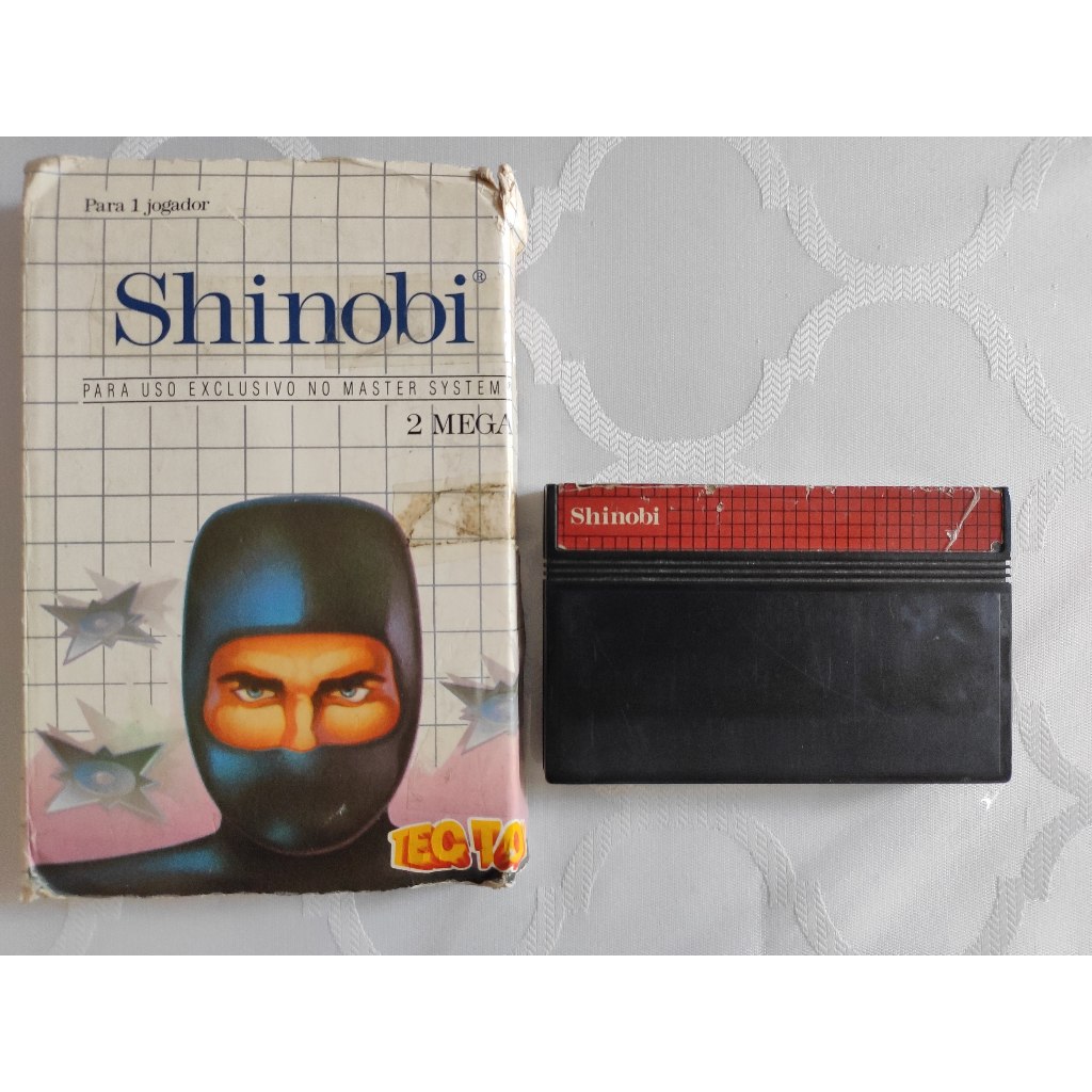 Jogo Shinobi Original De Master System | Shopee Brasil