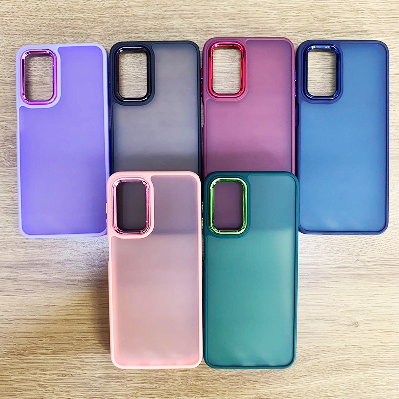 Capa Transparente Fosca SAMSUNG A06/A16/A15/M55/A35/A55/A05/A05S/A14/A24/A54/M14/M54/A04E ...