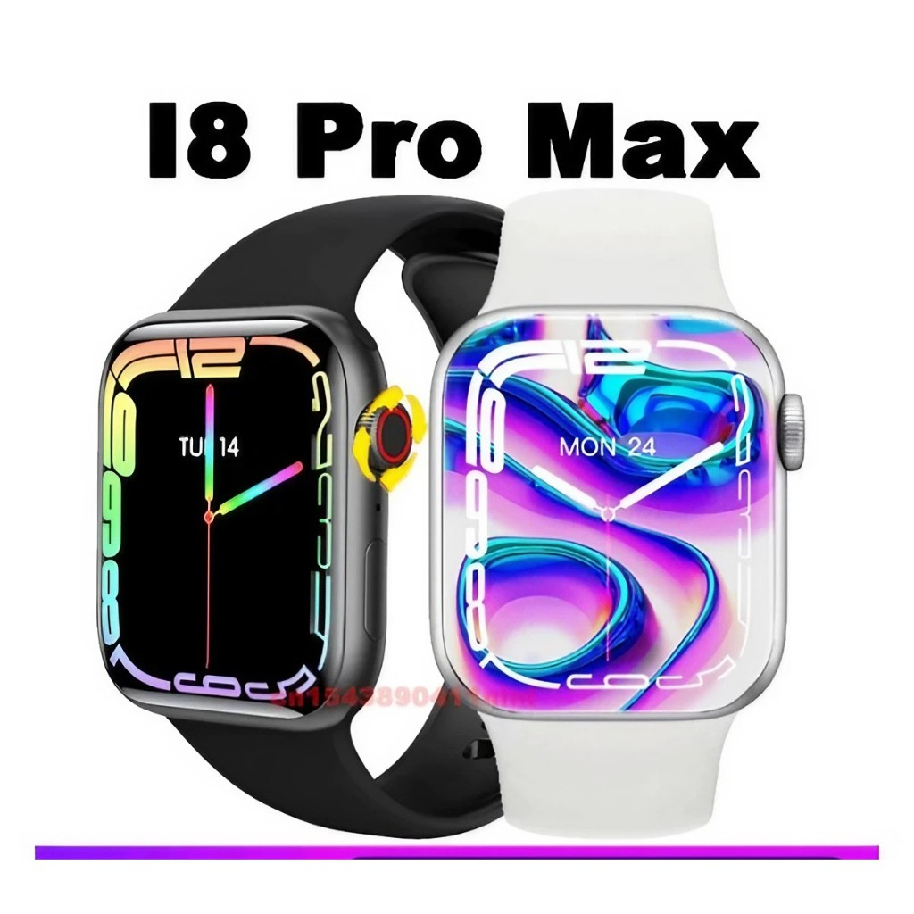 Smartwatch I8 Pro Max Watch Series 8 Hd Grande Tela Fitness Relógio ...