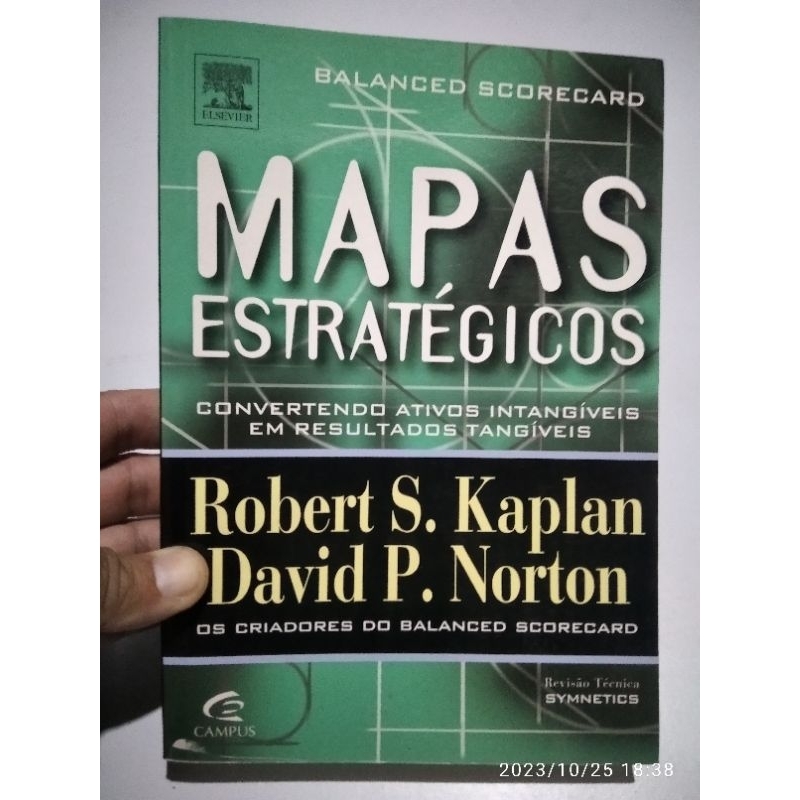livro mapas estratégicos - Robert Kaplan | Shopee Brasil
