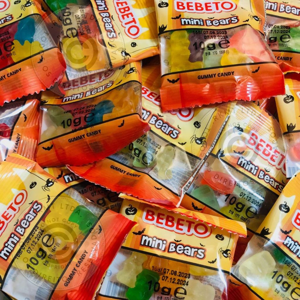 Bala Bebeto Mini Bears Gummy Lata Gigante 200g Importada Turquia ...