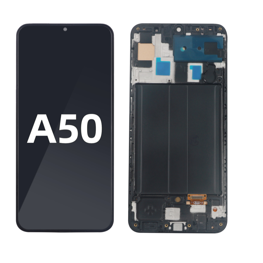 Tela Frontal Display Lcd Touch Completo Samsung A50 original Com Aro | Shopee Brasil
