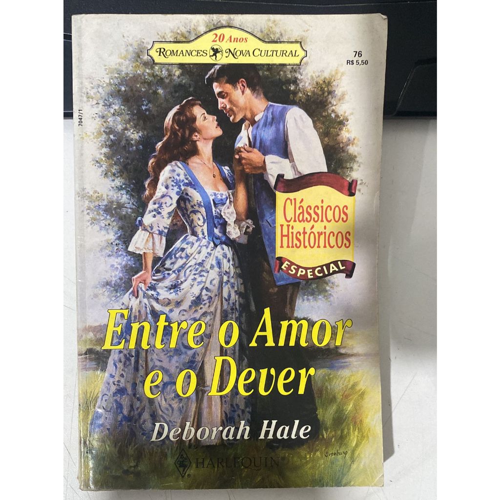 Livro Usado : Entre o Amor e o Dever - Deborah Hale | Shopee Brasil