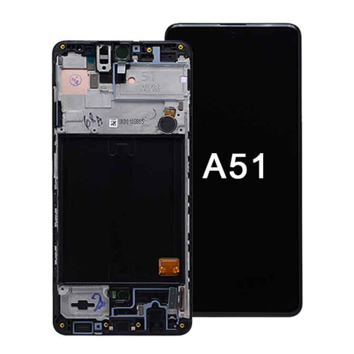 Tela Frontal Display Lcd Touch Completo A51 A515 Incell Amoled COM ARO | Shopee Brasil