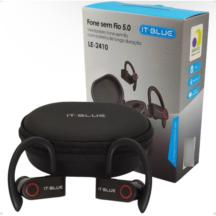 Fone de Ouvido Bluetooth It Blue Le-2410 | Shopee Brasil