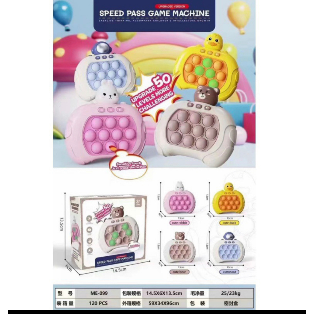 Pop It Eletrônico Console Anti Stress Popit Game Musical Imp brasil ...