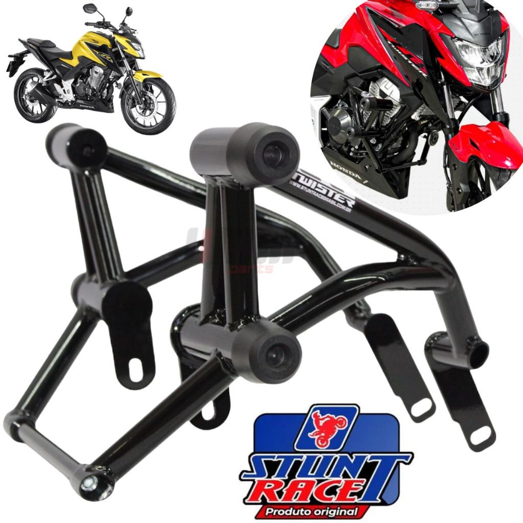 Protetor Stunt race CB 300F Twister proteção street cage motor e ...