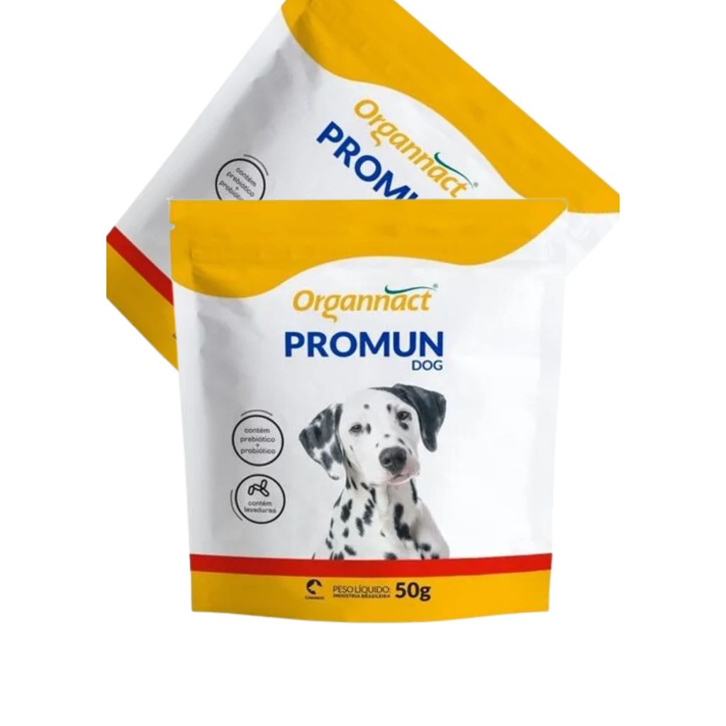 Promun Dog 50g Suplemento Vitamínico P/ Cães Organnact | Shopee Brasil