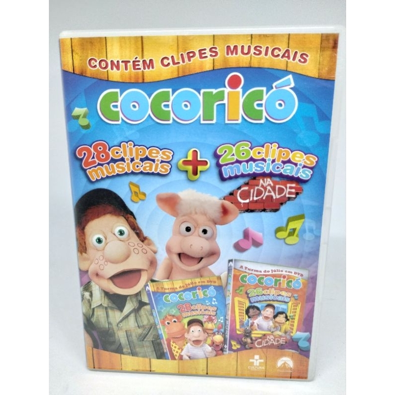 DVD Cocoricó 28 + 26 Clipes (Original) | Shopee Brasil